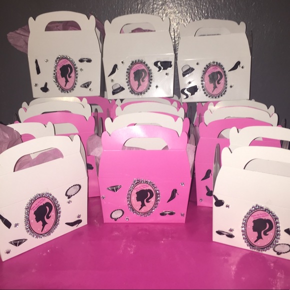 Party Supplies | 2 Piece Barbie Party Favor Boxes | Poshmark